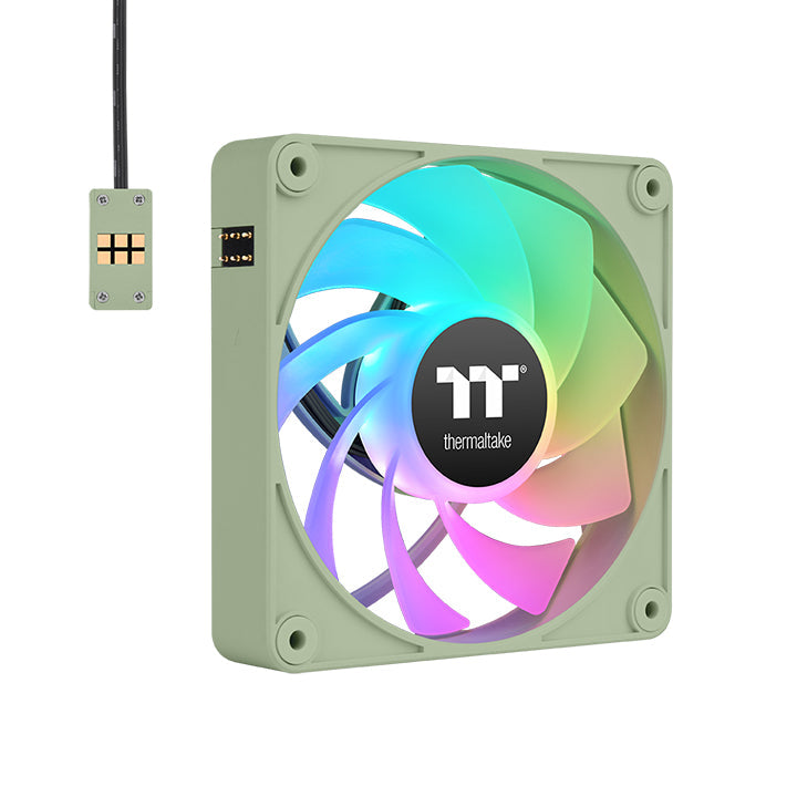 CT120 EX Reverse ARGB Sync PC Cooling Fan Matcha Green (3-Fan Pack ...