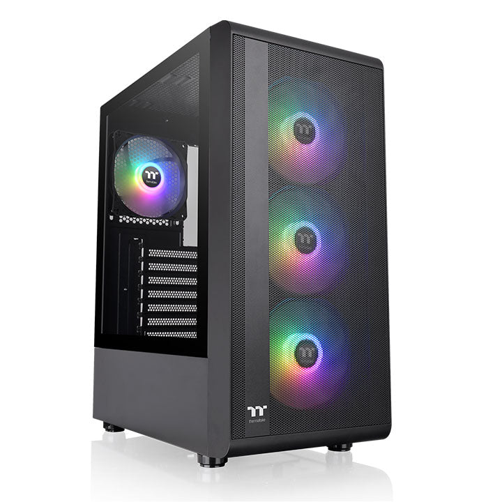 S200 Plus TG ARGB Mid Tower Chassis – Thermaltake Australia